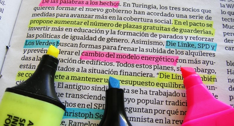 Si estudias subrayando textos te contamos 4 formas para sacarle provecho